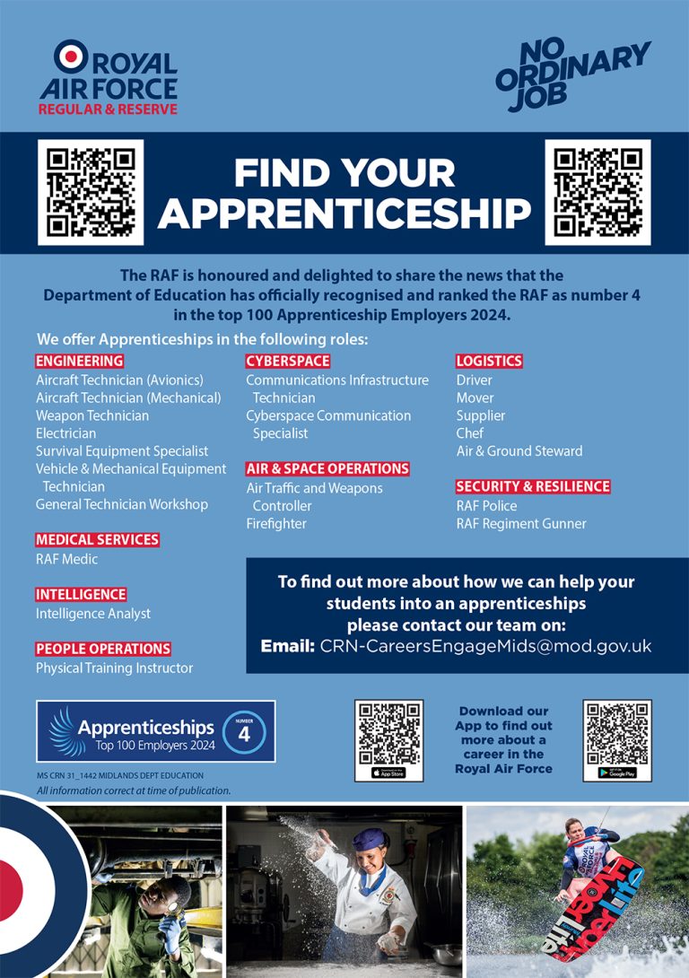 RAF Apprenticeships - Solihull Sixth Form College