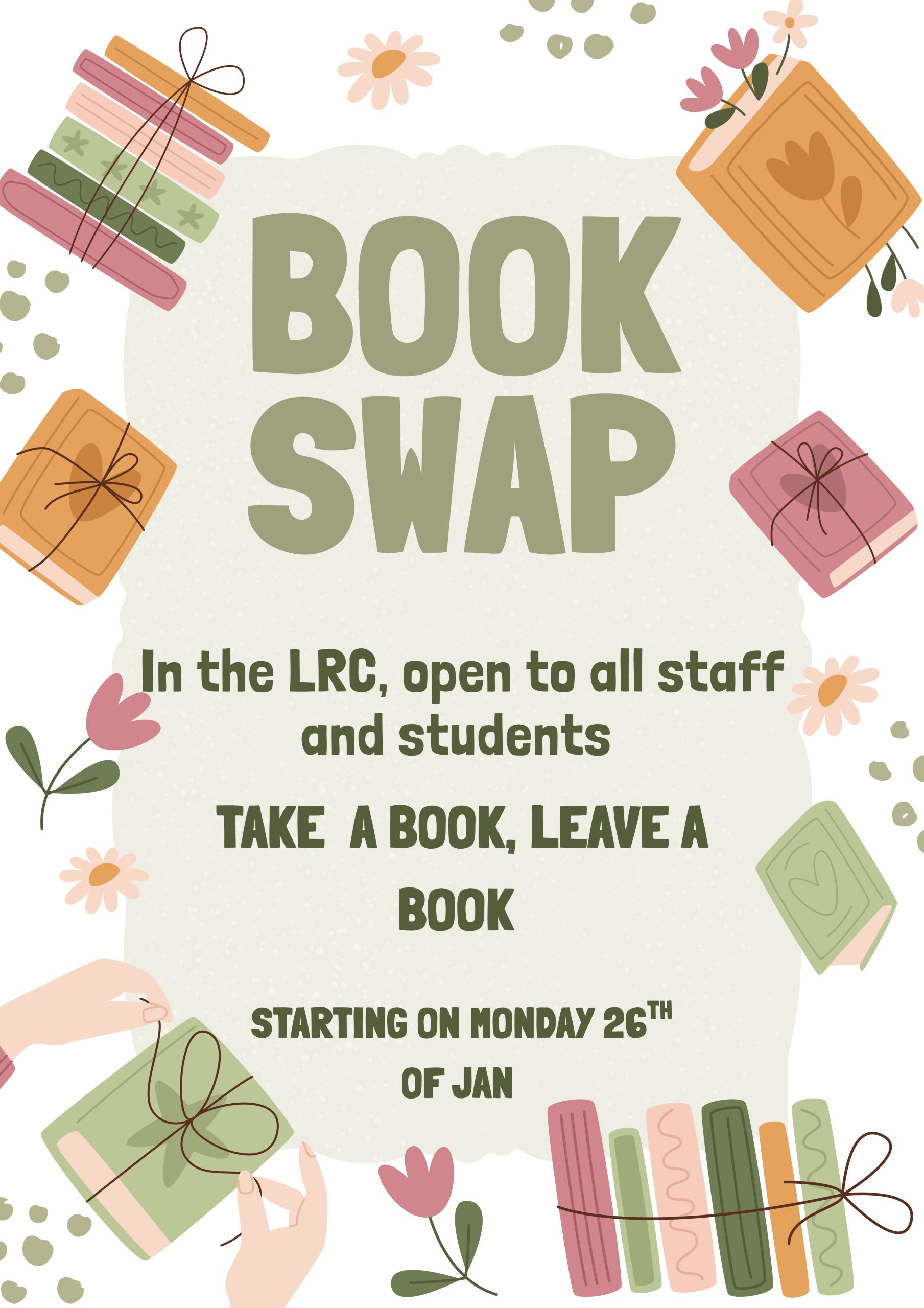 Book Swap in the LRC - Solihull Sixth Form College